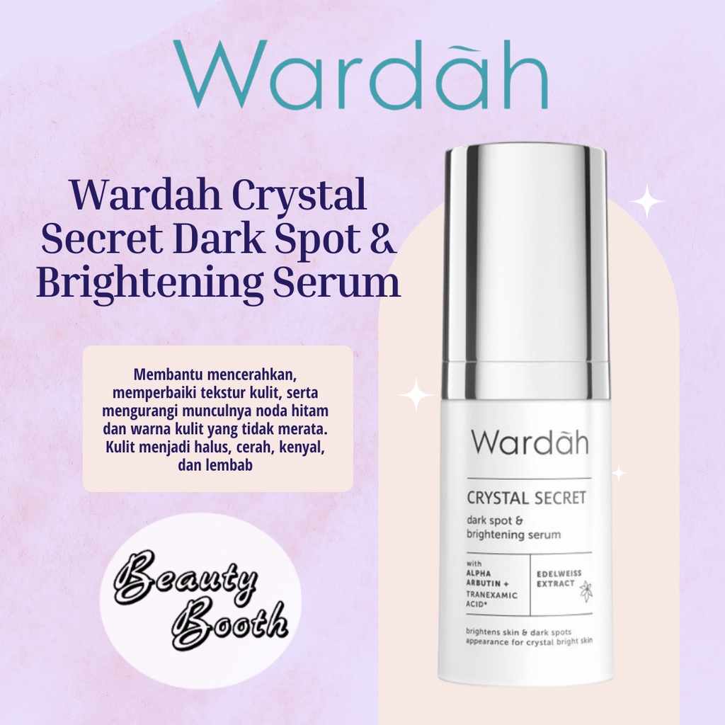 Jual WARDAH Crystal Secret Dark Spot & Brightening Serum 20ml | White ...