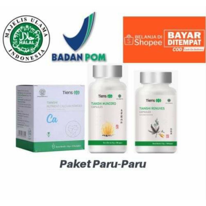 Jual Obat Paru-Paru Dan Sesak Nafas Herbal Tiens | Shopee Indonesia