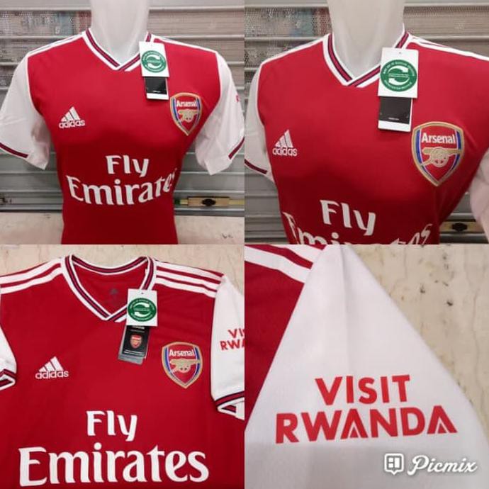 Jual Jersey Bola Arsenal Home 2019/2020 Grade Ori | Shopee Indonesia