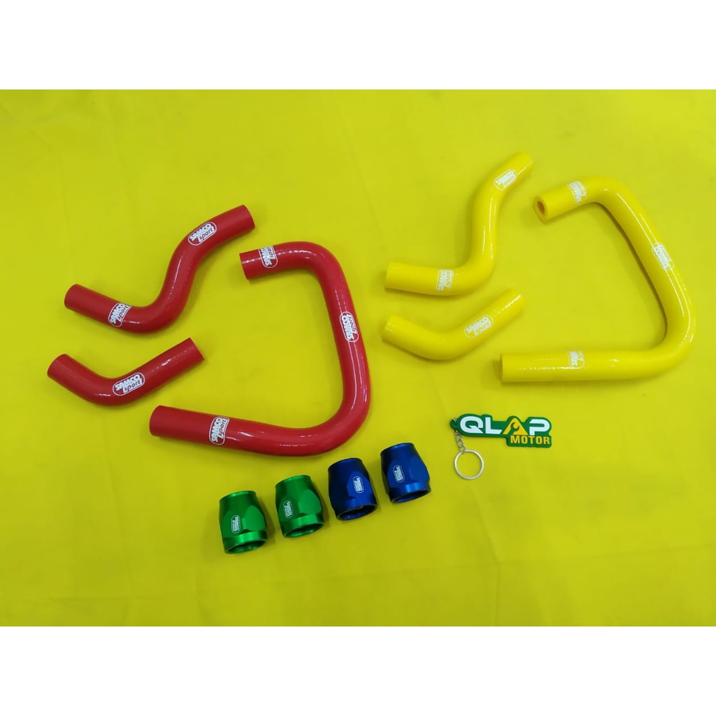 Jual SELANG RADIATOR NMAX/AEROX SAMCO DAN KLEM SELANG SAMCO | Shopee ...
