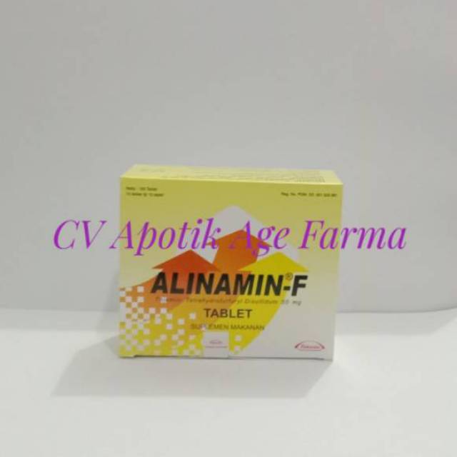 Jual Alinamin F Tab isi 100 (Takeda) | Shopee Indonesia