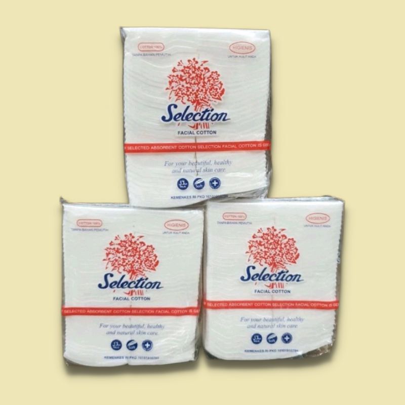 Jual Kapas Wajah Selection 35 Gr | Kapas Wajah | Selection Facial ...