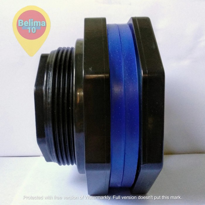 Jual Mur drat 3" tangki toren air PENGUIN bulkhead vlok ring fiting ...