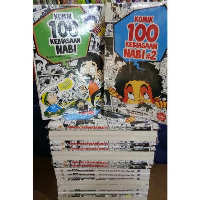Jual Komik 100 Kebiasaan Nabi jilid 1 & 2 - Pustaka Al kautsar | Shopee ...