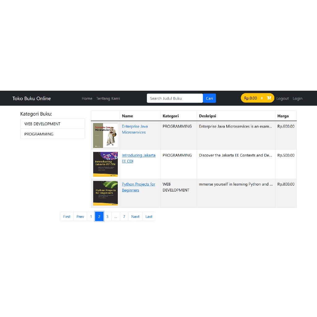 Jual Source Code Toko Buku Online | Shopee Indonesia