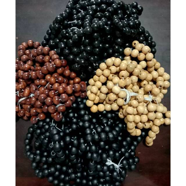 Jual Manik Kayu 1,5 cm | Monte kayu | Kayu bulat warna | Shopee Indonesia