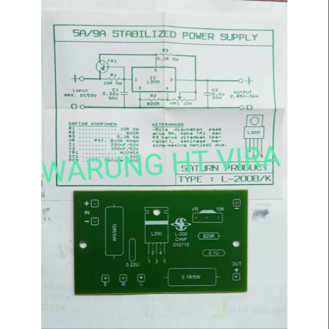 Jual PCB regulator IC L200 | Shopee Indonesia