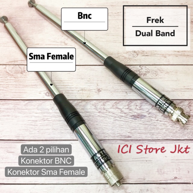 Jual Antena HT super stik frek dual band panjang 125cm | Shopee Indonesia