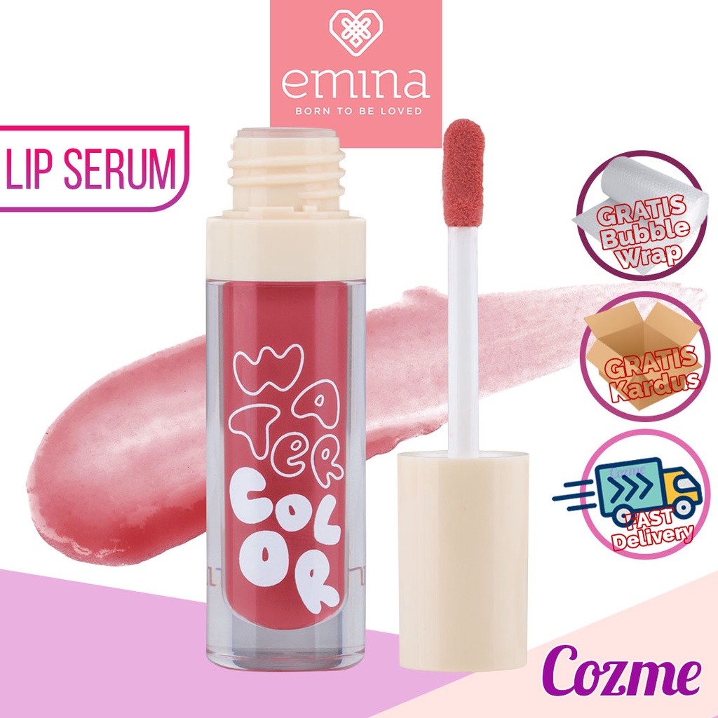 Jual EMINA Watercolor Lip Serum 2gr | Shopee Indonesia