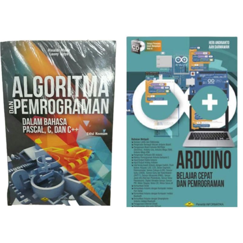 Jual Algoritma Pemrograman Bahasa Pascal C ++ Rinaldi - Arduino ...
