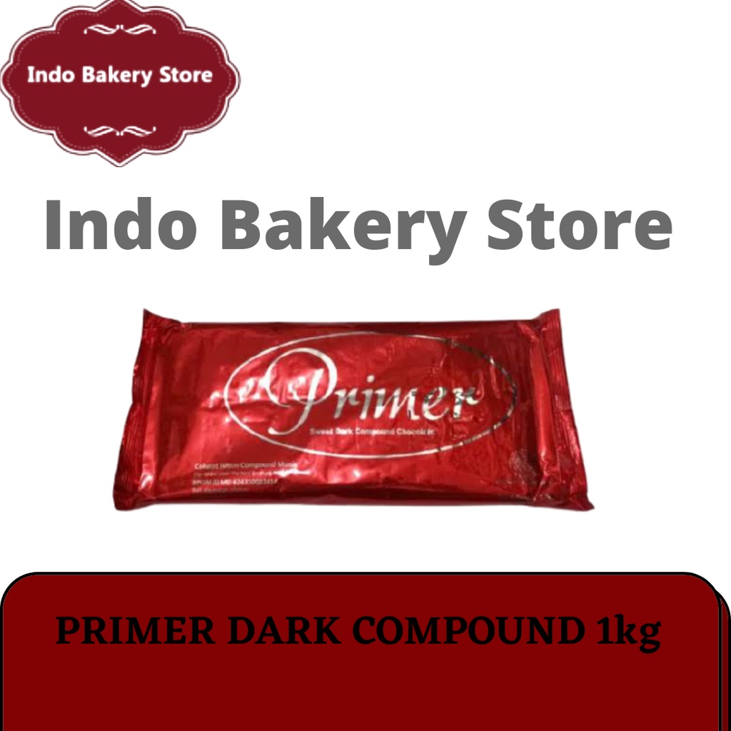 Jual PRIMER Dark Compound Cokelat 1kg | Shopee Indonesia