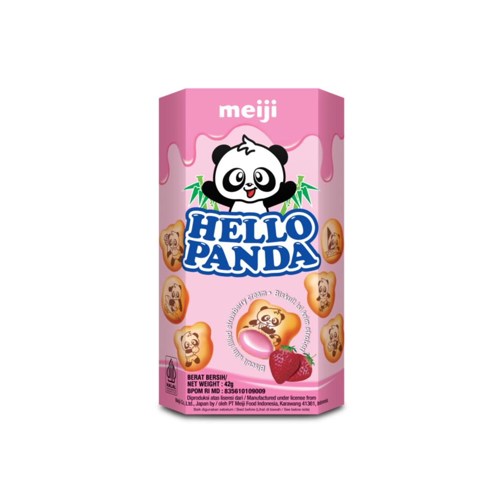 Jual Hello Panda Biskuit Strawberry 42 gr | Shopee Indonesia
