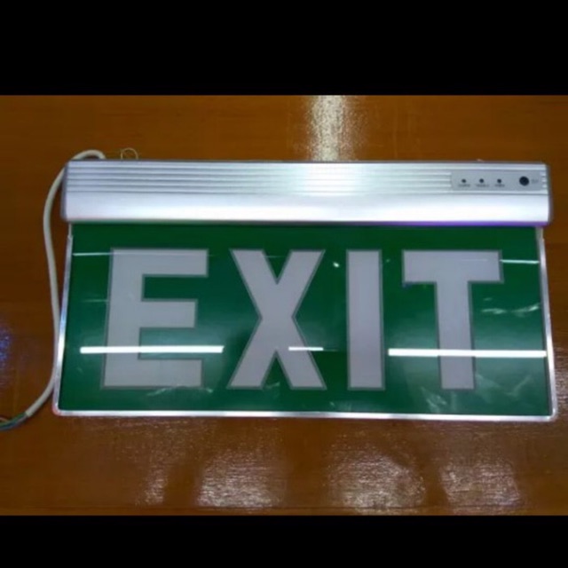 Jual Lampu exit led arcylic / lampu darurat / exit sign / emergency led ...
