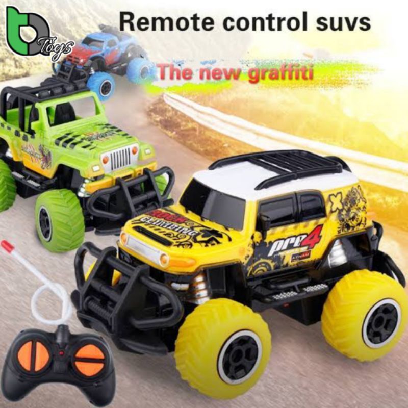 Jual Mobil Remote RC MiniCar Model SUV dan Jeep Big 6146 | Shopee Indonesia