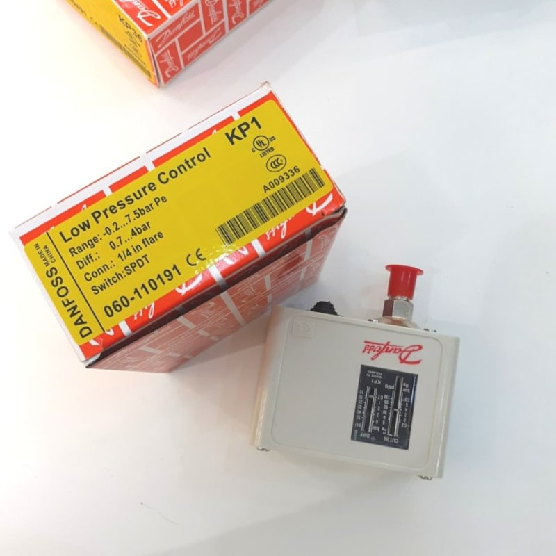 Jual Danfoss Low Pressure Switch Control AUTO KP1 / KP 1 / KP-1 ...
