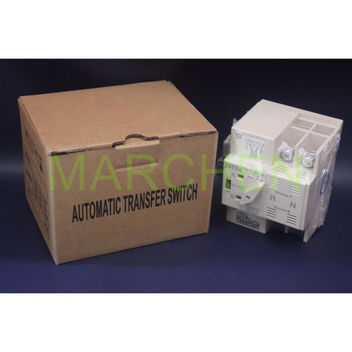 Jual DUAL POWER AUTOMATIC TRANSFER SWITCH ATS 2P 2 POLE 100A | Shopee ...