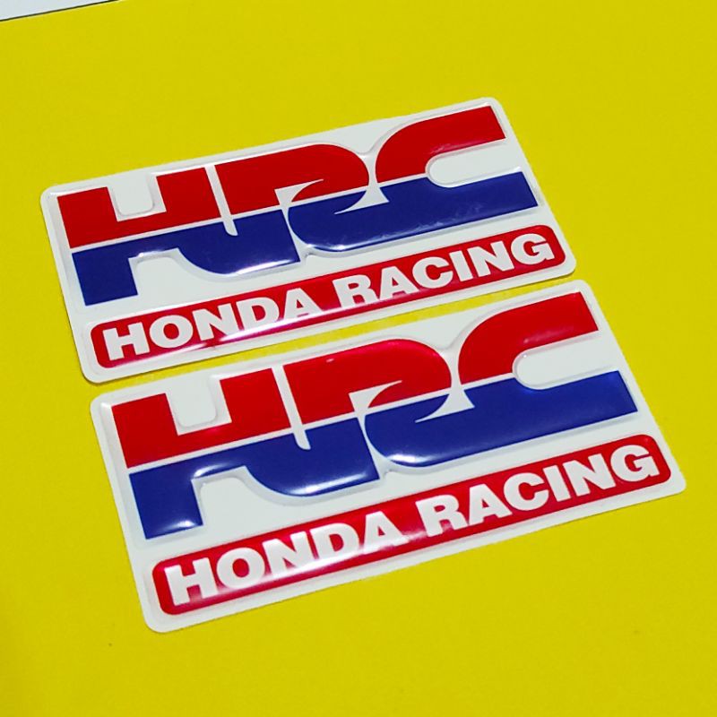 Jual Sticker Emblem Timbul Honda HRC | Shopee Indonesia