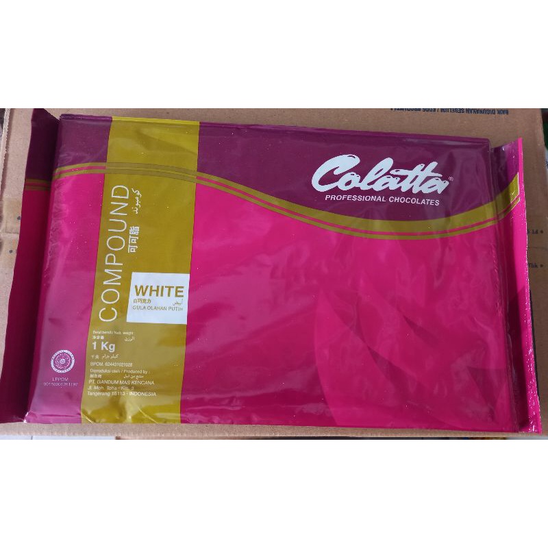Jual CALATTA DARK COMPOUND 1 KG | Shopee Indonesia