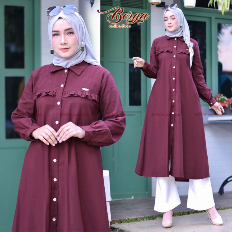Jual Tunik Rempel by Berga | Shopee Indonesia