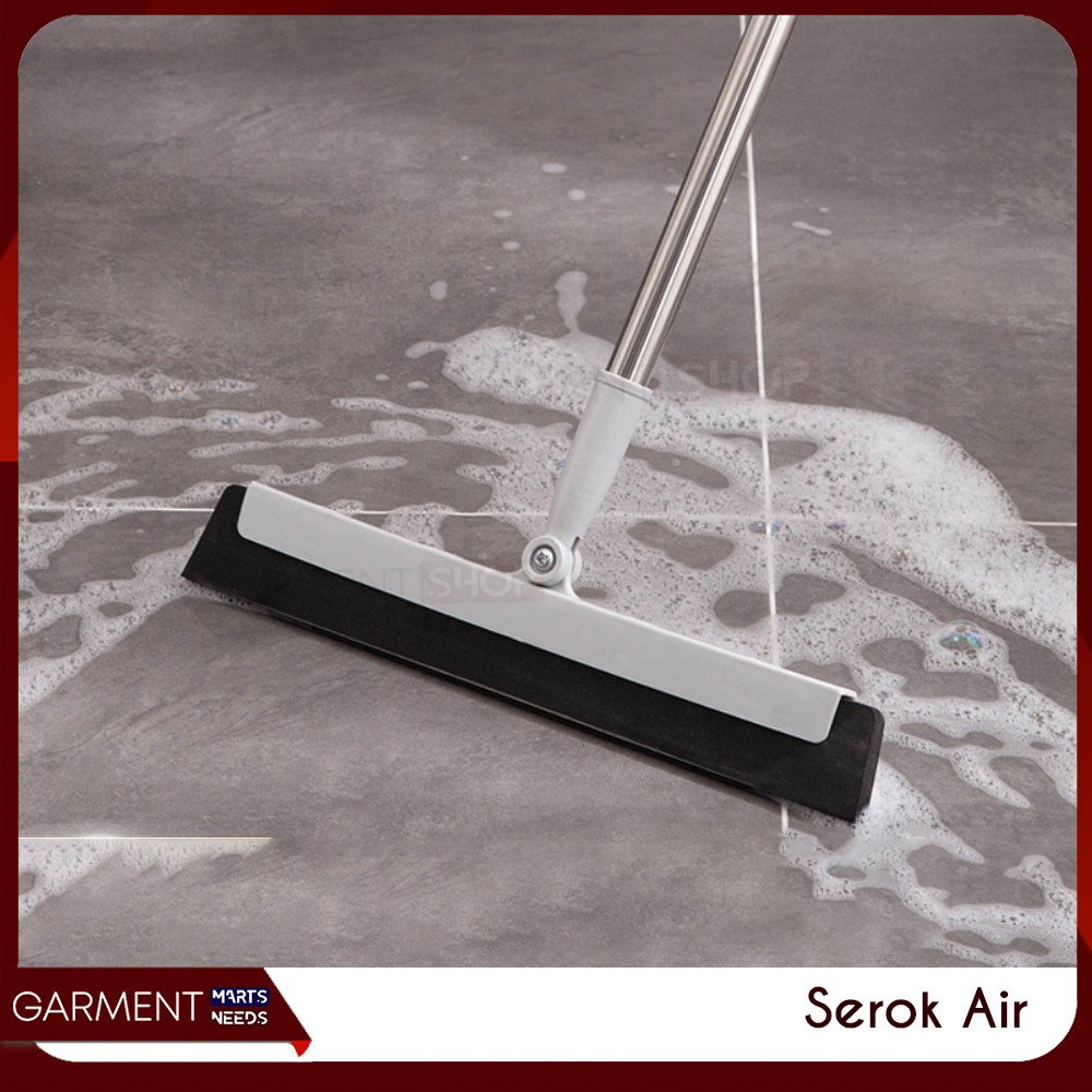 Jual Wiper Lantai Alat Pel Serok Air Hujan Kamar Mandi Pendorong Banjir ...