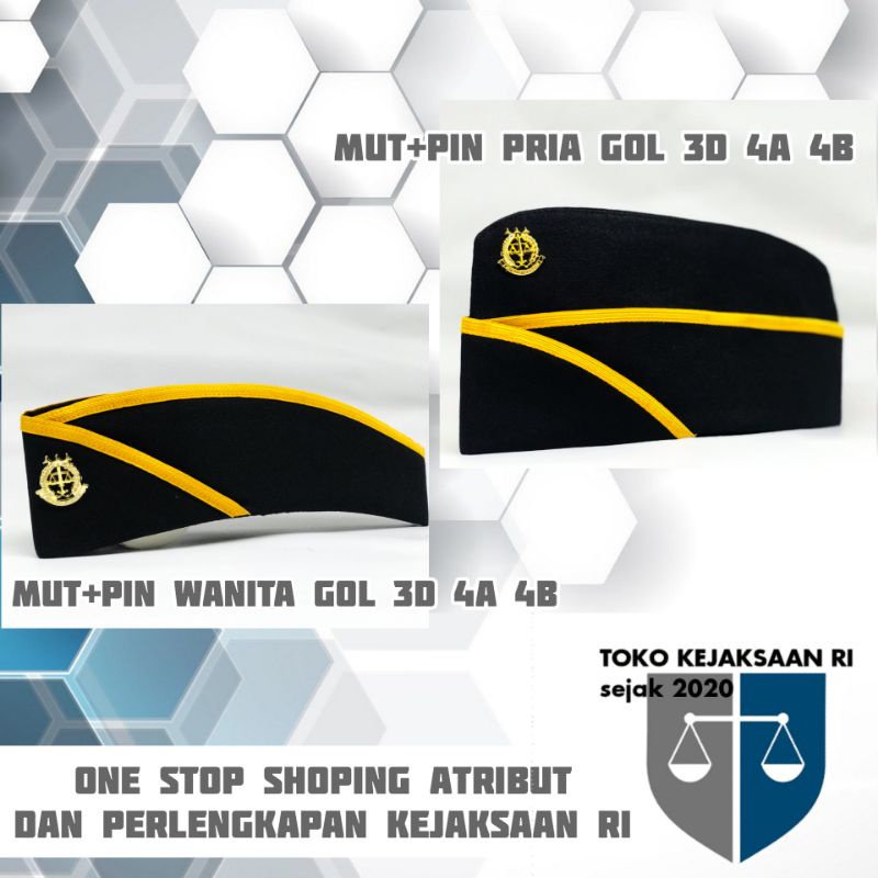 Jual mut pin mutz pdh pria wanita golongan 3d 4a 4b | Shopee Indonesia