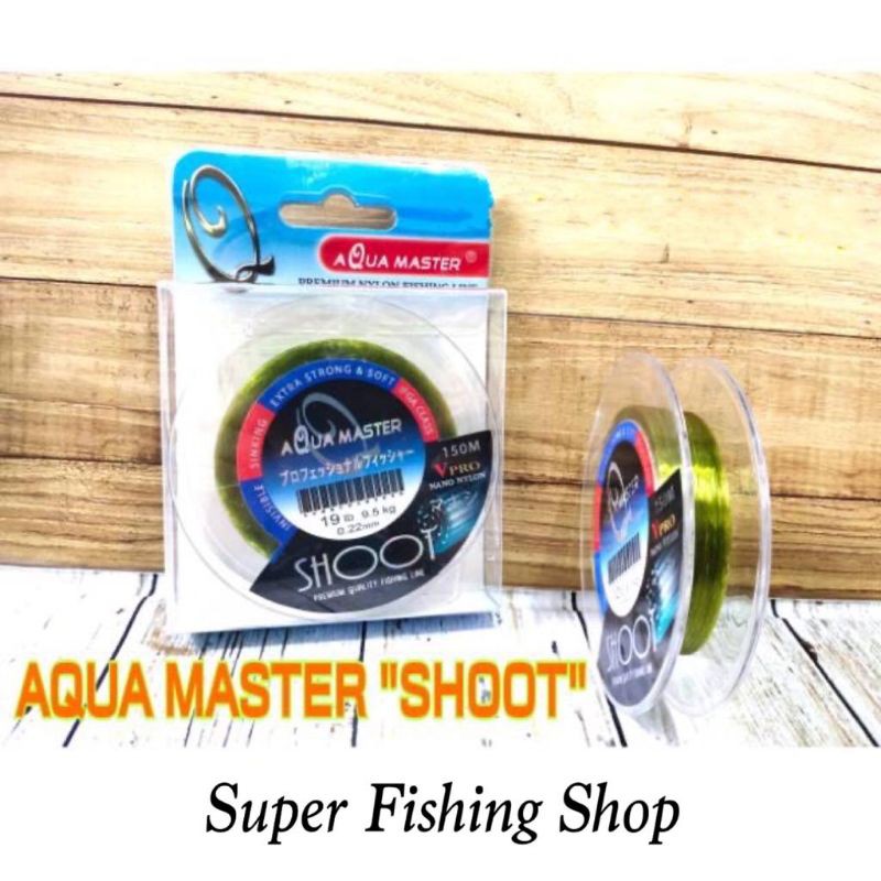 Jual Senar Aqua Master Shoot Extra Strong 150M | Shopee Indonesia