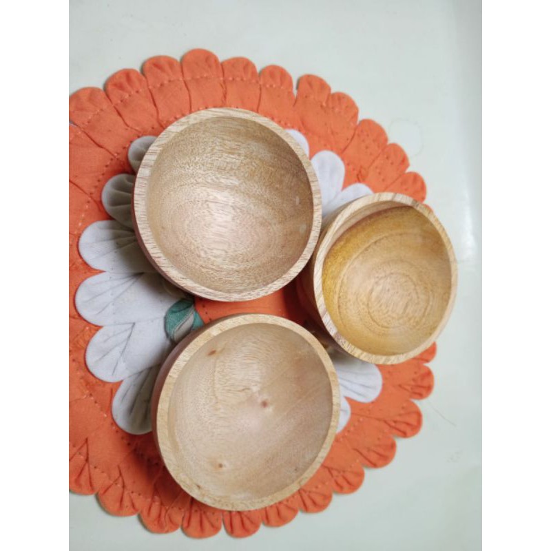 Jual mangkok kayu mahuni ukuran 6 cm | Shopee Indonesia
