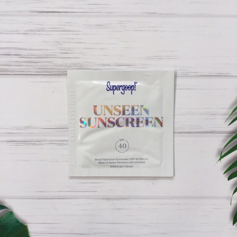 Jual Supergoop Unseen Sunscreen SPF 40 sample size | Shopee Indonesia