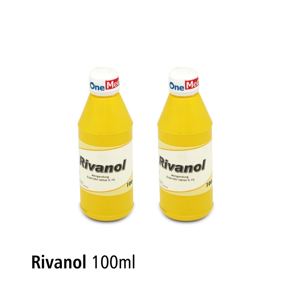 Jual OneMed Rivanol 100 ml Box isi 24 Botol OJ | Shopee Indonesia