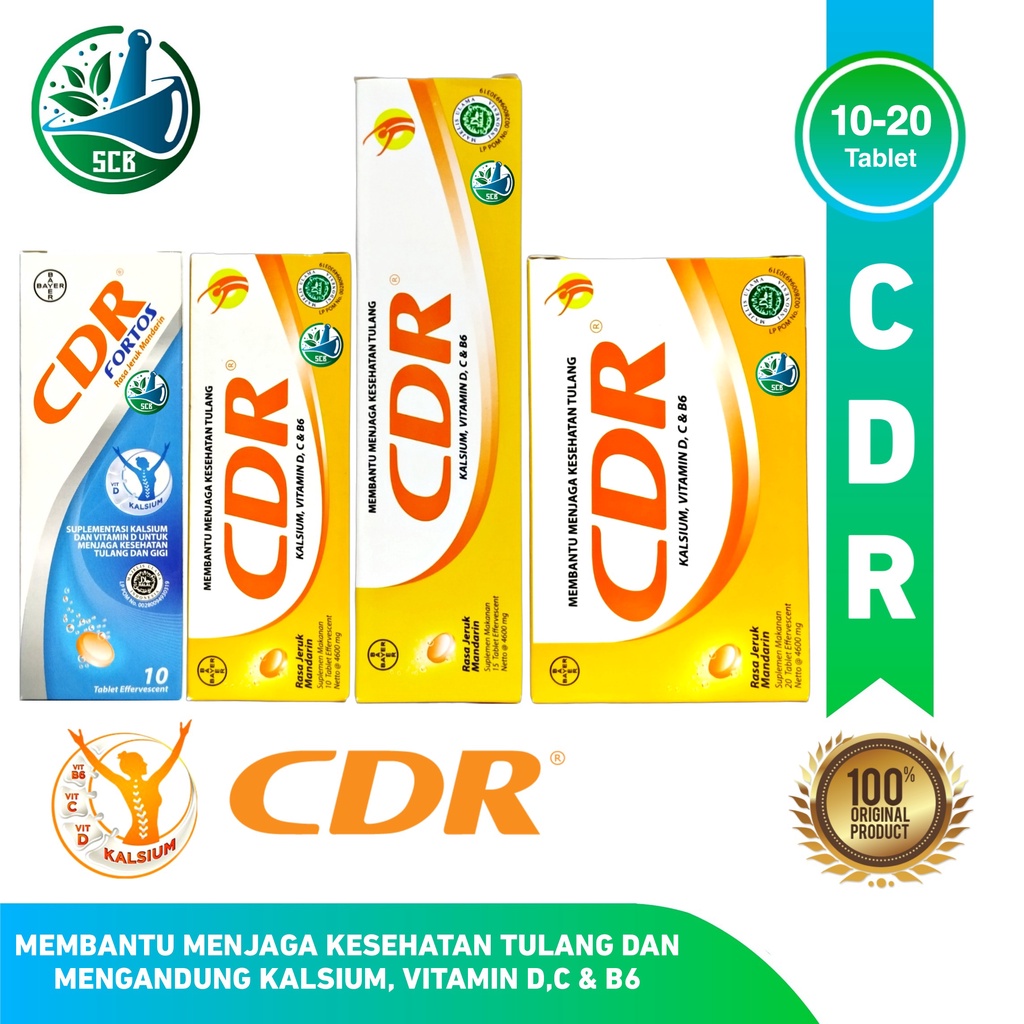Jual CDR Calcium D-Redoxon All Varian | Shopee Indonesia
