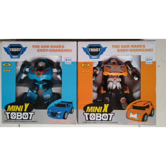 Jual MAINAN ANAK ROBOT TOBOT SET ISI 2 PCS TOOBOT X dan Y | Shopee ...