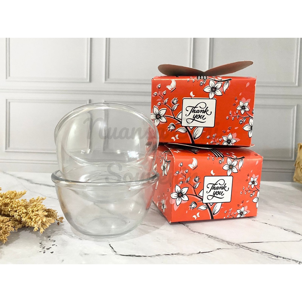 Jual Souvenir Pernikahan Mangkuk Kaca Mangkok Sambal Kaca Bening ...