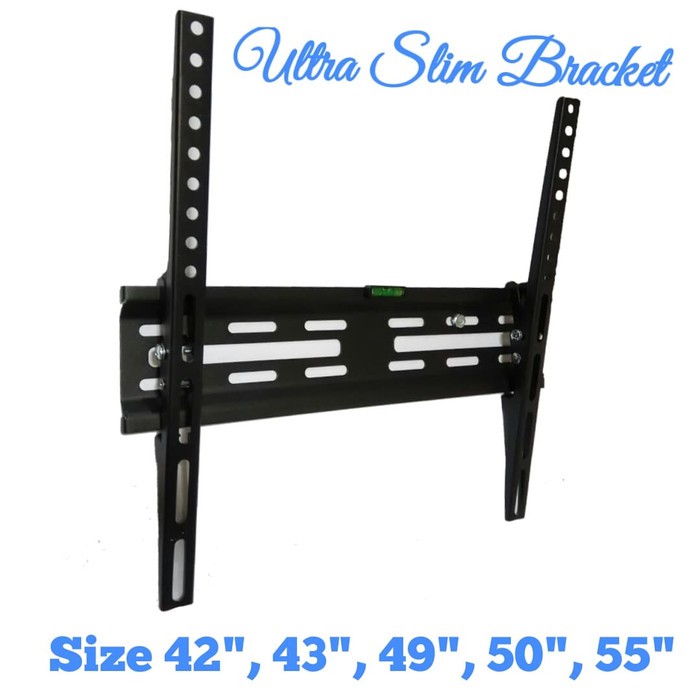 Jual Bracket LED TV 42"- 43"- 49"- 50"- 55" Built in water pass | Shopee Indonesia