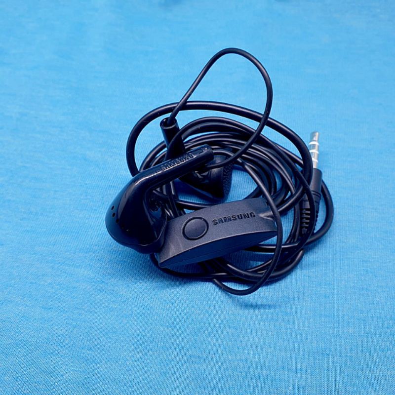 Jual Headset Sam Galaxy MADE IN INDONESIA Hitam M20 A20 J8 J7 J5 J4 J3 ...