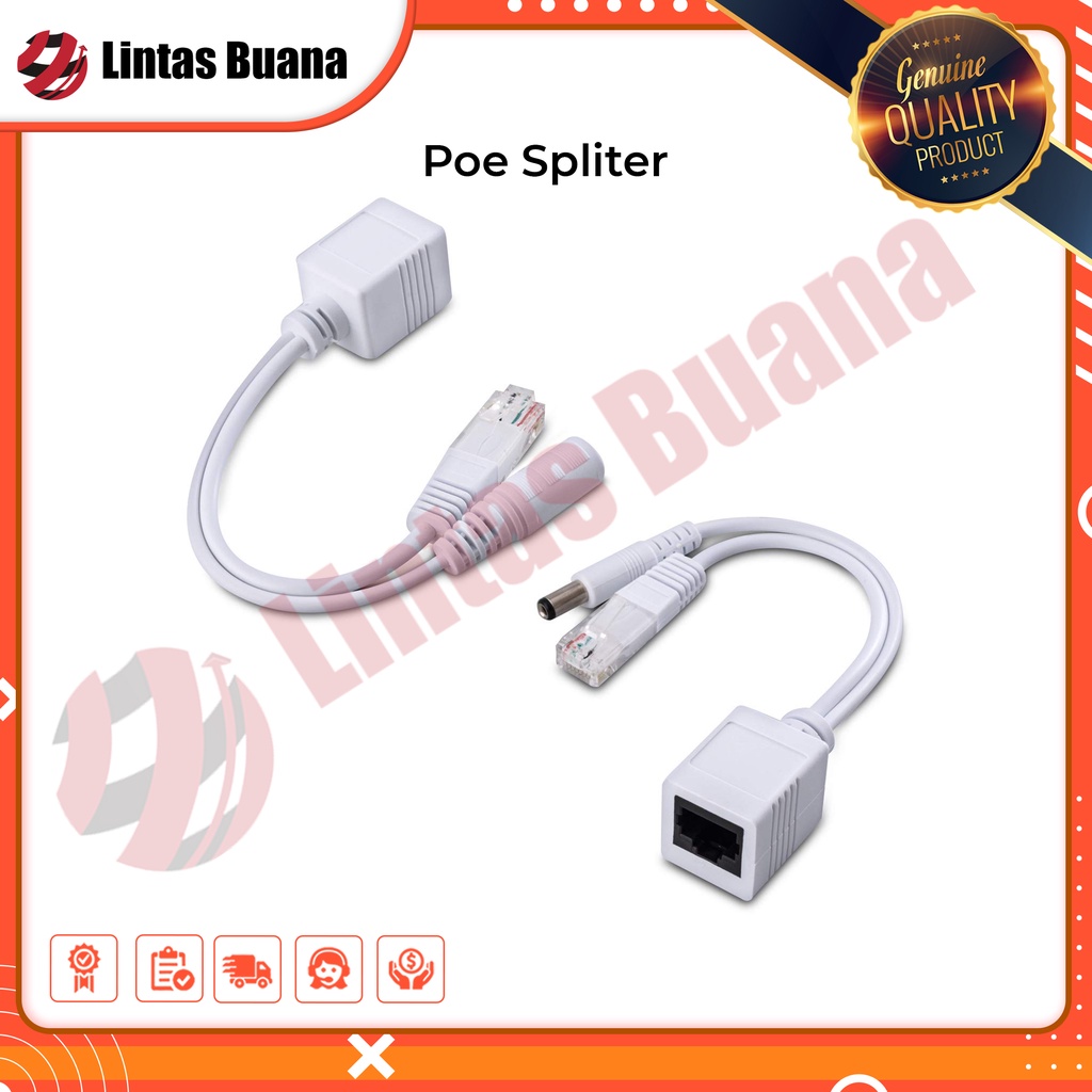 Jual Kabel Poe Splitter / Kabel Poe Spliter / Kabel Poe Injector ...
