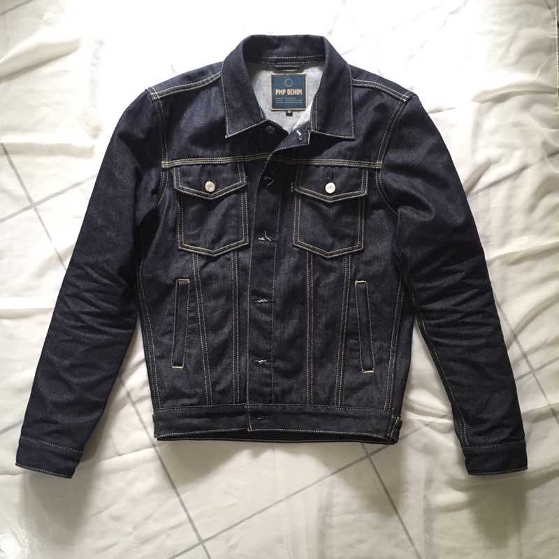 Jual Jacket Denim ( PMP Denim x Badjatex ) | Shopee Indonesia