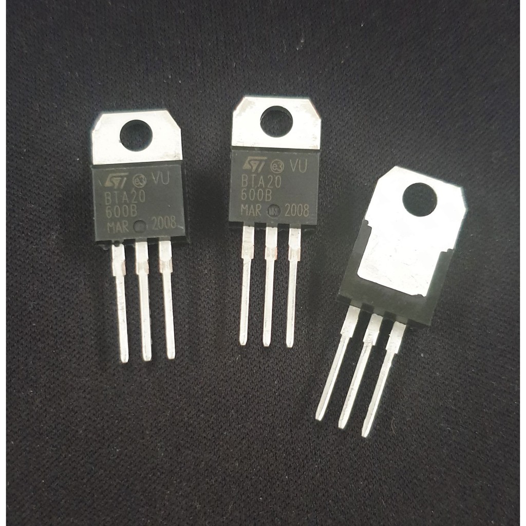 Jual Transistor Triac BTA20-600 BTA 20-600 20A 600V TO-220 | Shopee ...