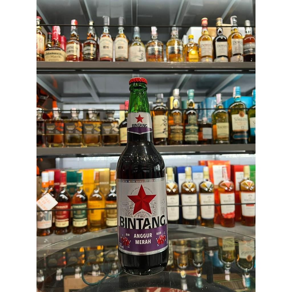 Jual BINTANG ANGGUR MERAH 620 ML ( BIR ANGGUR MERAH ) | Shopee Indonesia