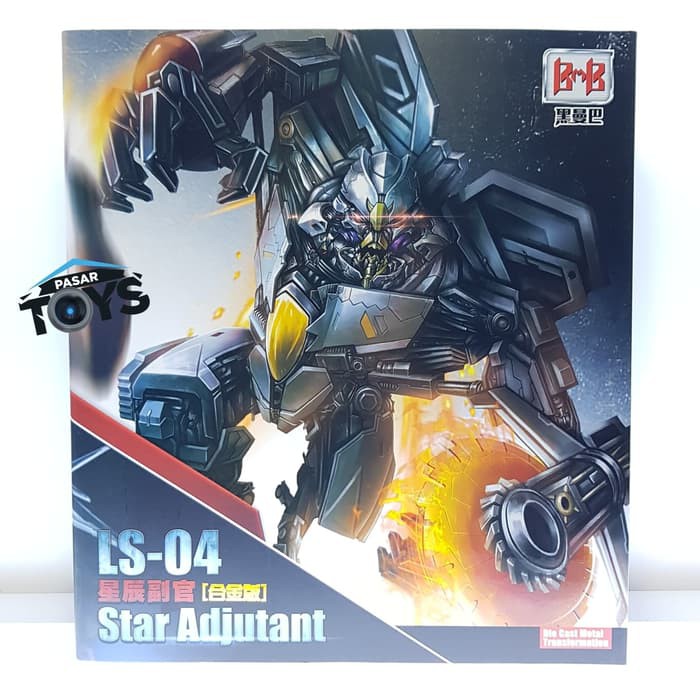 Jual LS-04 Star Adjutant BlackMamba aka Studio Series Starscream Oversize | Shopee Indonesia