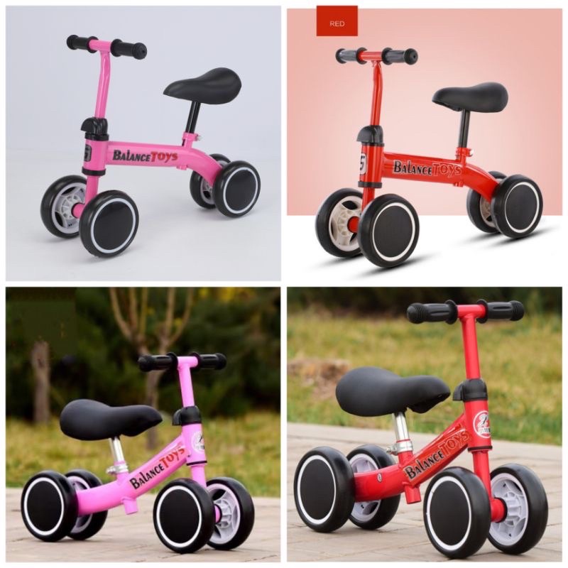 Jual Balance bike sepeda anak balita roda 3 mainan keseimbangan push ...
