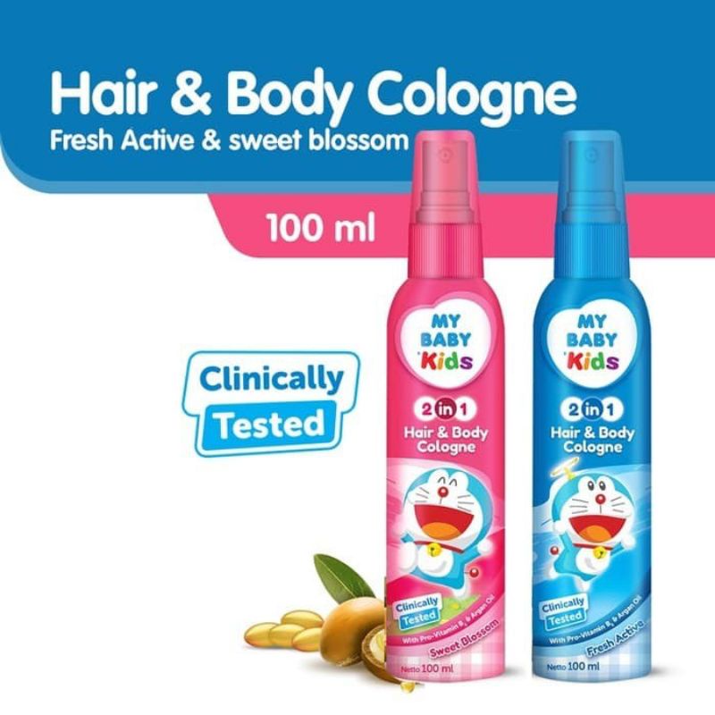 Jual MY BABY KIDS 2in1 - Hair & Cologne Parfume Anak-Anak 100 ml ...