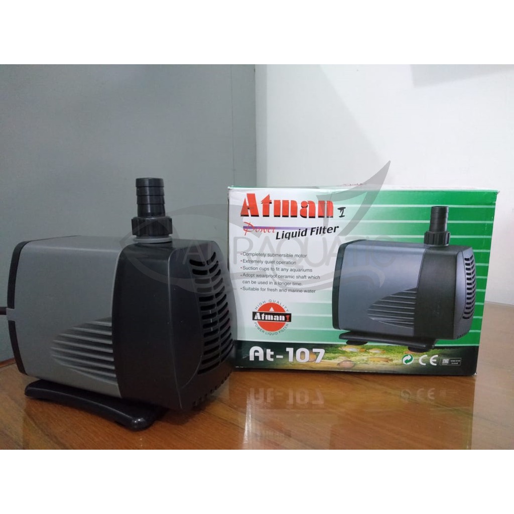 Jual ATMAN AT-107 POWER HEAD LIQUID FILTER POMPA AIR CELUP FILTER ...
