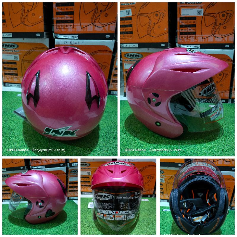 Jual HELM INK CX 25 PING MET ORIGINAL LUBANG KUNCI | Shopee Indonesia