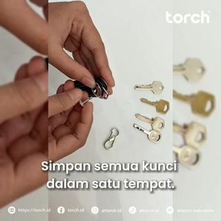 Jual TORCH Jose Key Organizer Smart Holder Gantungan Kunci | Shopee ...