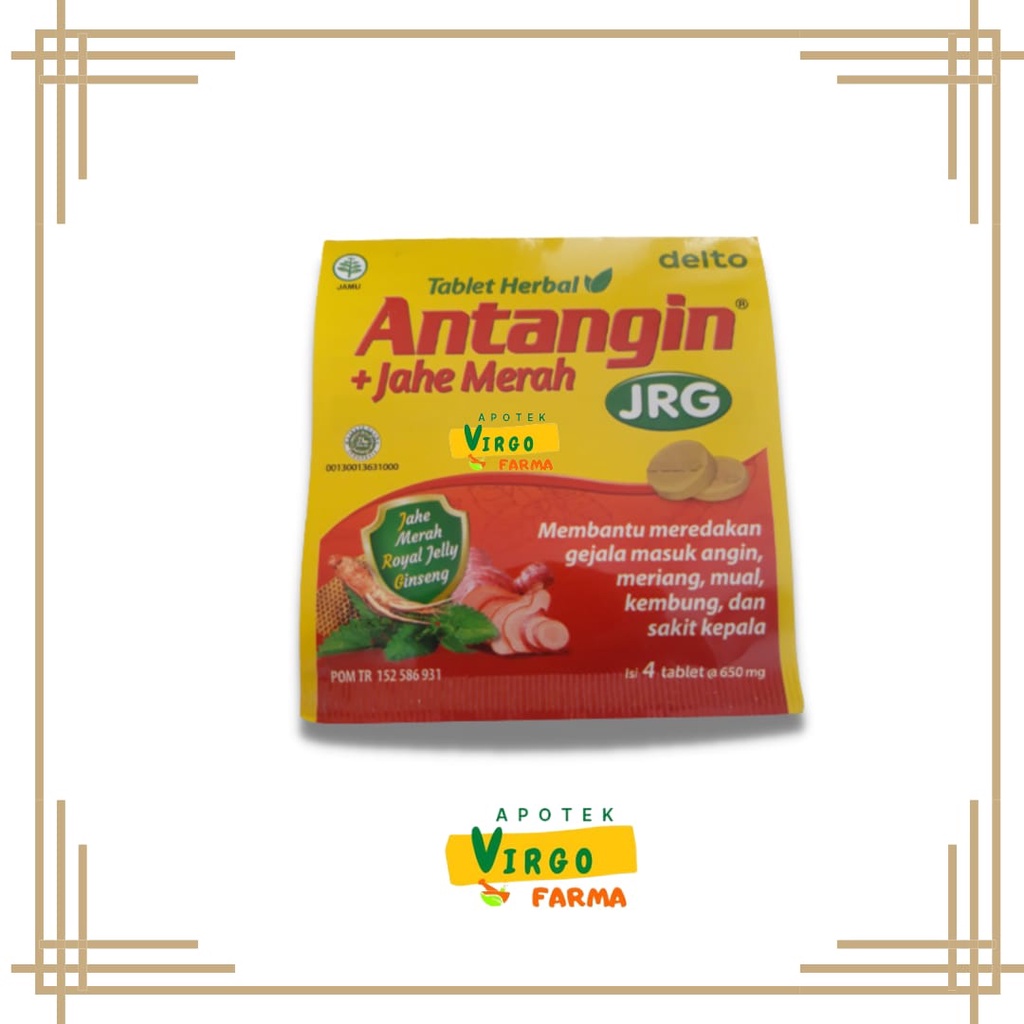 Jual Antangin JRG (4 Tablet/Strip) | Shopee Indonesia