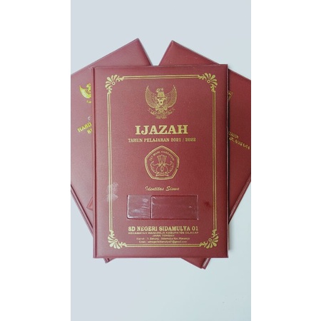 Jual map rapot & map ijazah umum embos | Shopee Indonesia