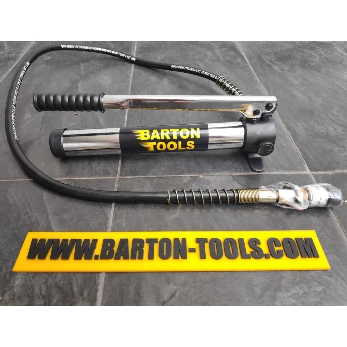 Jual 600Bar 280Ml Hand Hydraulic Pump Pompa Tangan Hidrolik Manual Barton | Shopee Indonesia