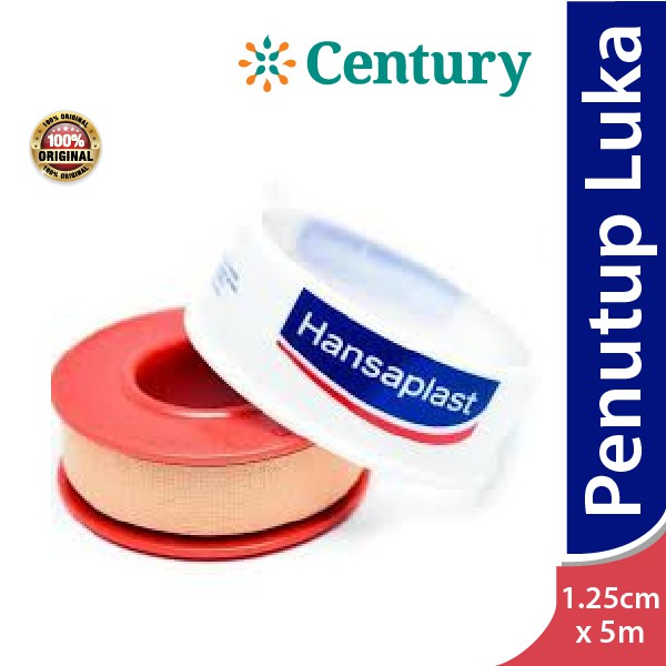 Jual HANSAPLAST ROLL 1,25CMX5M 1226 / PLESTER ROLL KAIN / PENUTUP LUKA ROLL / P3K / ALAT MEDIS ...