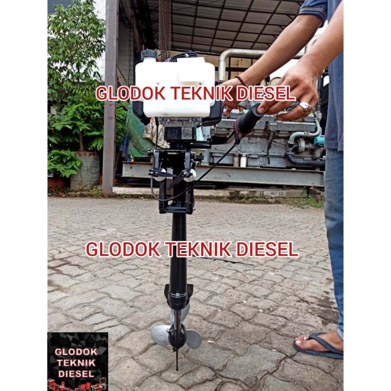 Jual MESIN TEMPEL / OUTBOARD MOTOR 5 HP / MESIN PERAHU 4 TAK MATSUMOTO ORIGINAL | Shopee Indonesia