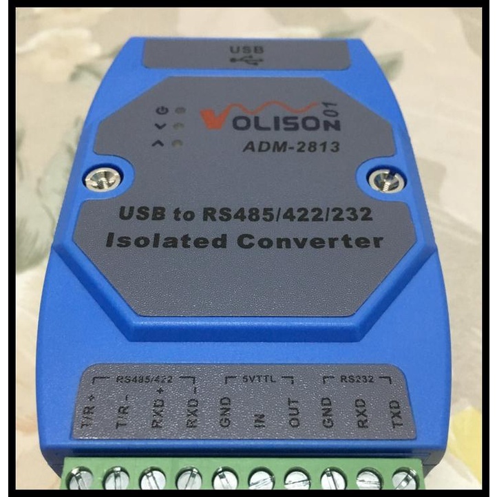 Jual Usb To Serial Port Adm-2813 Industrial Grade Usb To Rs485/422/232 ...